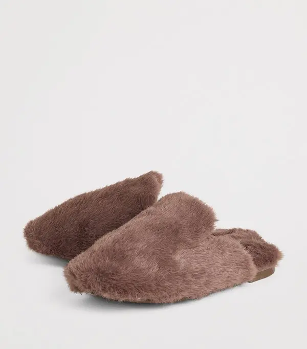 Eberjey Faux Fur Slippers