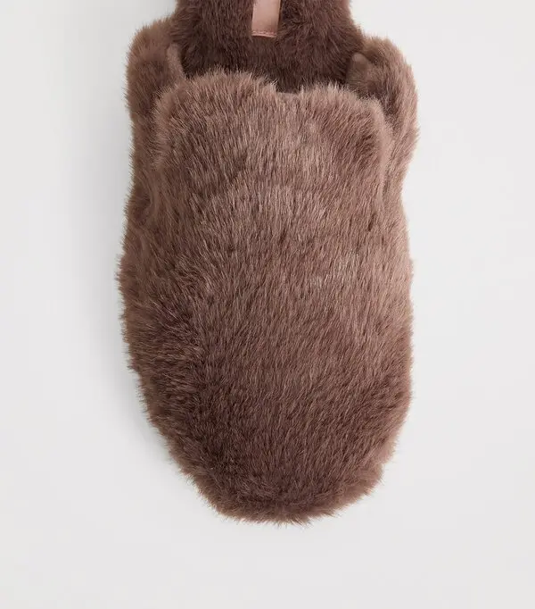 Eberjey Faux Fur Slippers