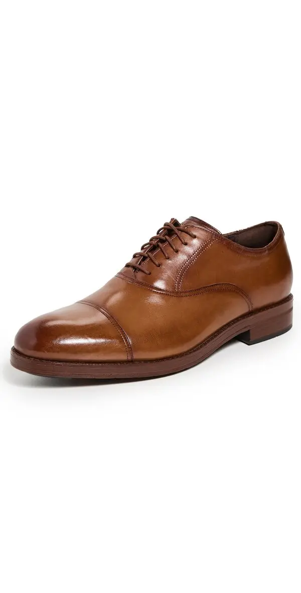 Cole Haan Ledley Grand Cap Toe Oxford Dress - Ch British Tan/dark Natural