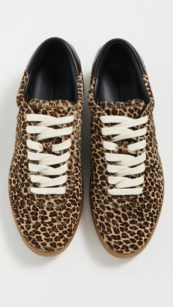 Tory Burch Phoenix Leopard Haircalf Sneakers - Leopard Multi / Leopard Multi
