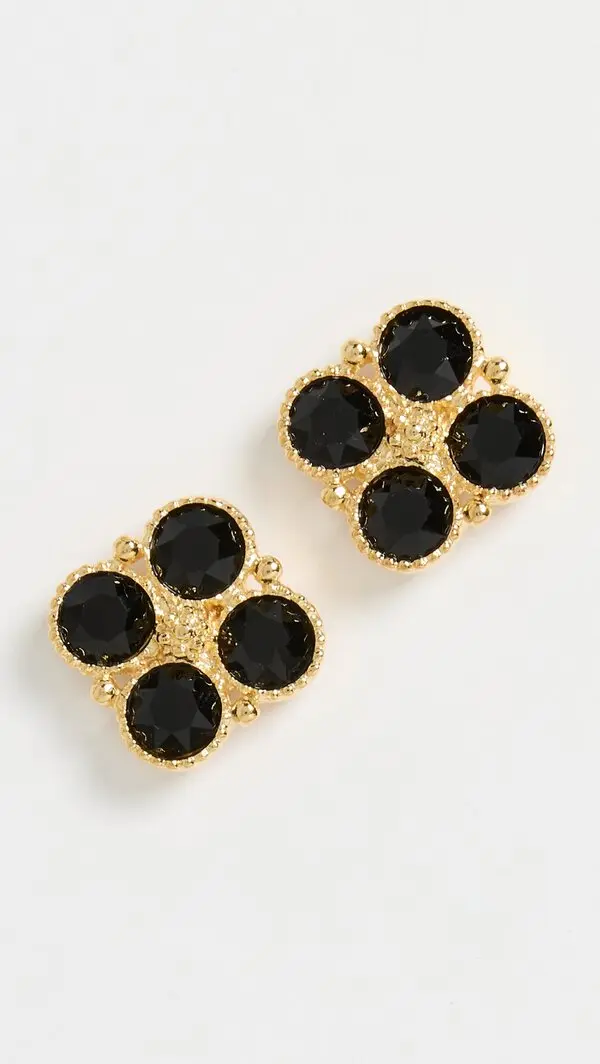 KENNETH JAY LANE Gold Post Earrings