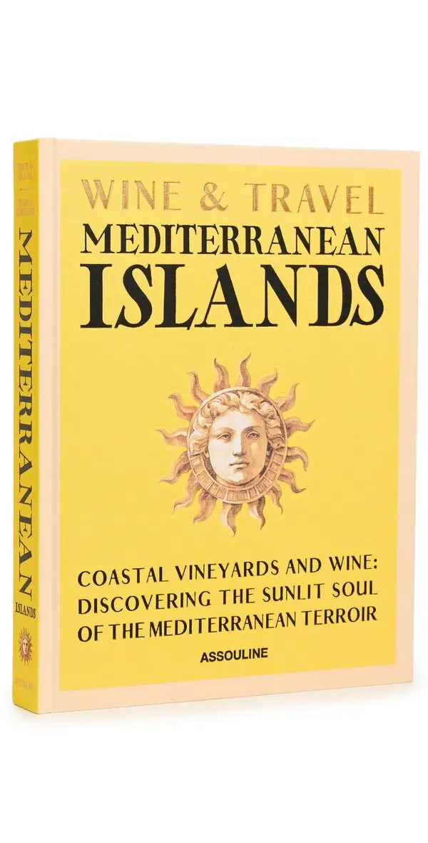 Assouline Wine And Travel Mediterranean Islands Book - Yellow