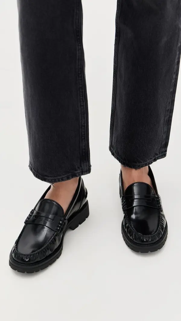 Rag & Bone Corey Loafers - Black