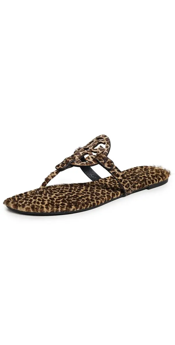 Tory Burch Miller Leopard Print Sandals