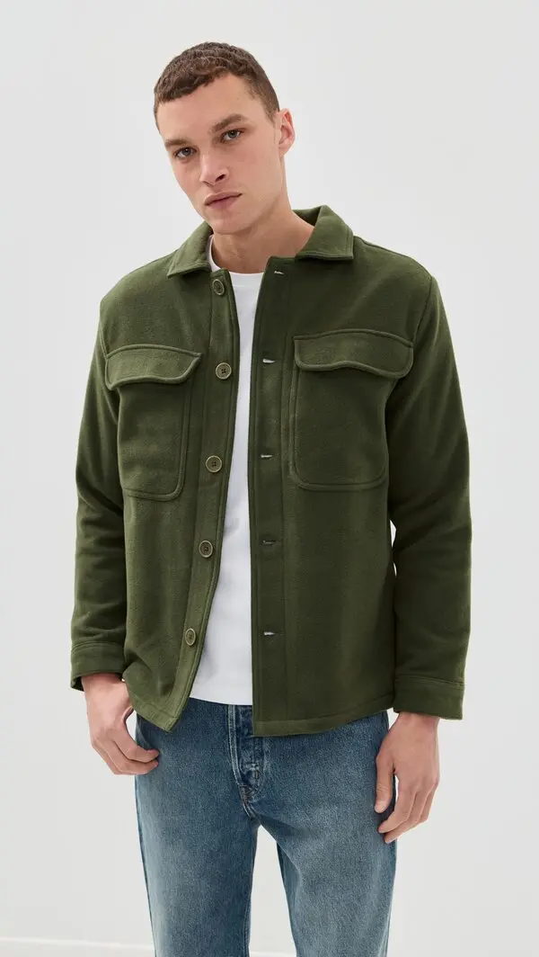 FAR AFIELD Lined Felt Jacket