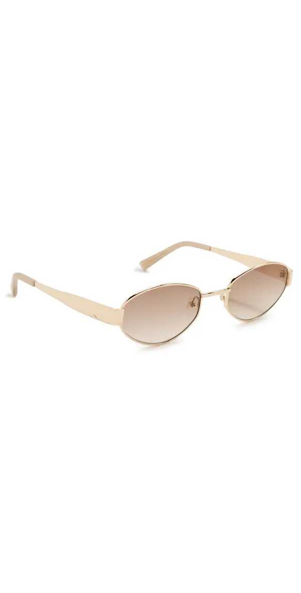 LUV LOU The Boston Sunglasses - Gold
