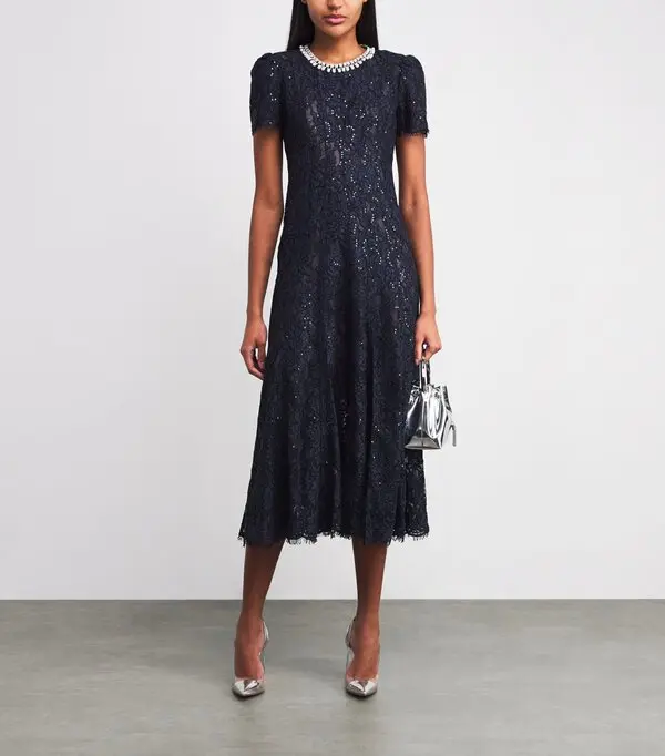 self portrait navy sequin dress Navy Rhinestone Mesh Cut Out Maxi Dress  self-portrait