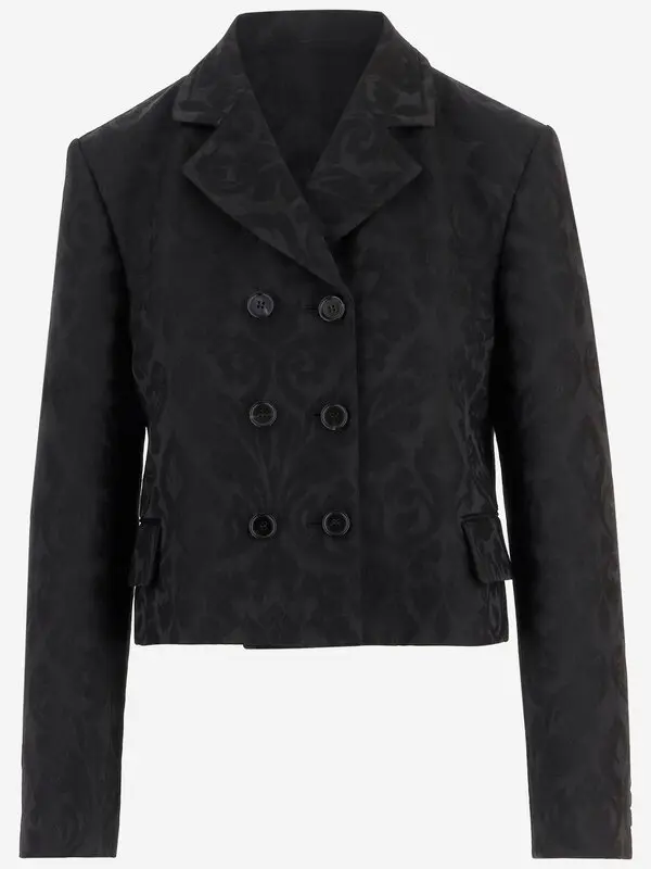 Chloé Double-breasted Wool-blend Jacket