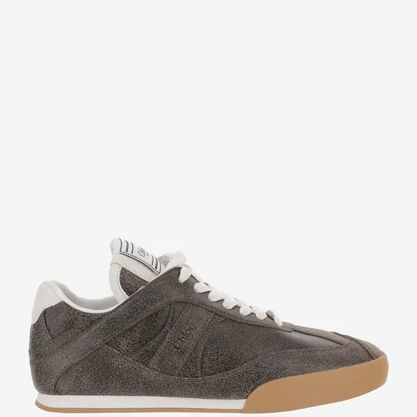 Chloé Kick Leather Sneakers