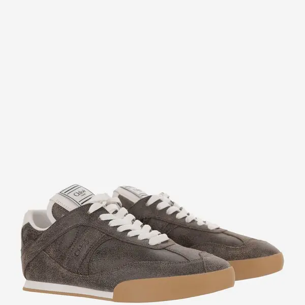 Chloé Kick Leather Sneakers