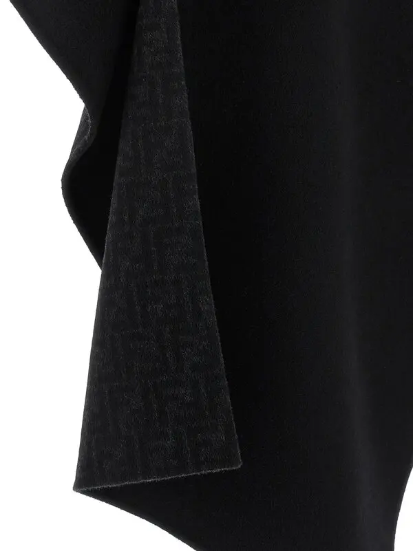 Fendi Double Wool Cape