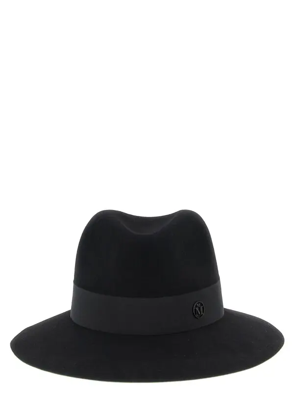 MAISON MICHEL Henrietta Hat - Black