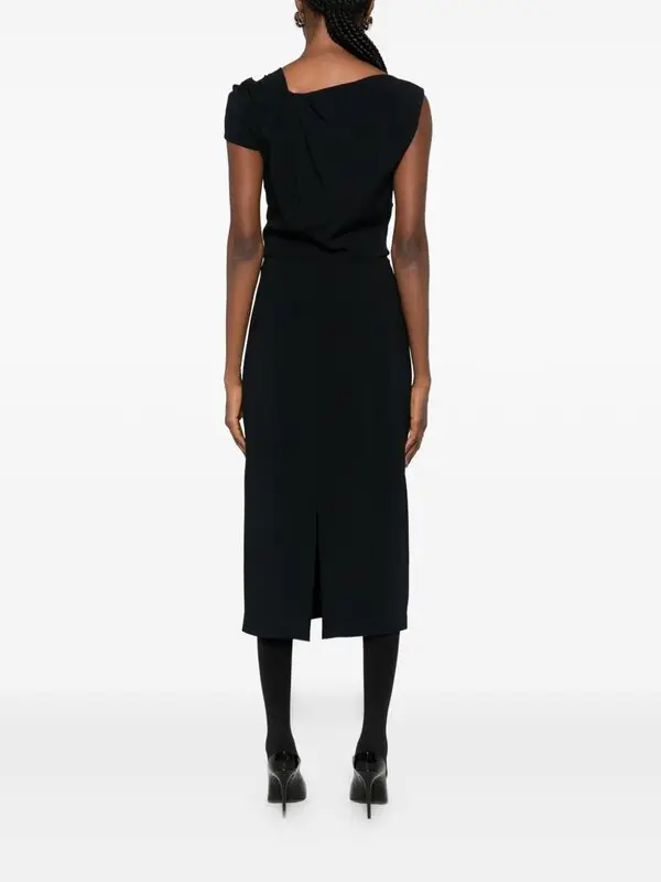 Givenchy Draped Midi Dress
