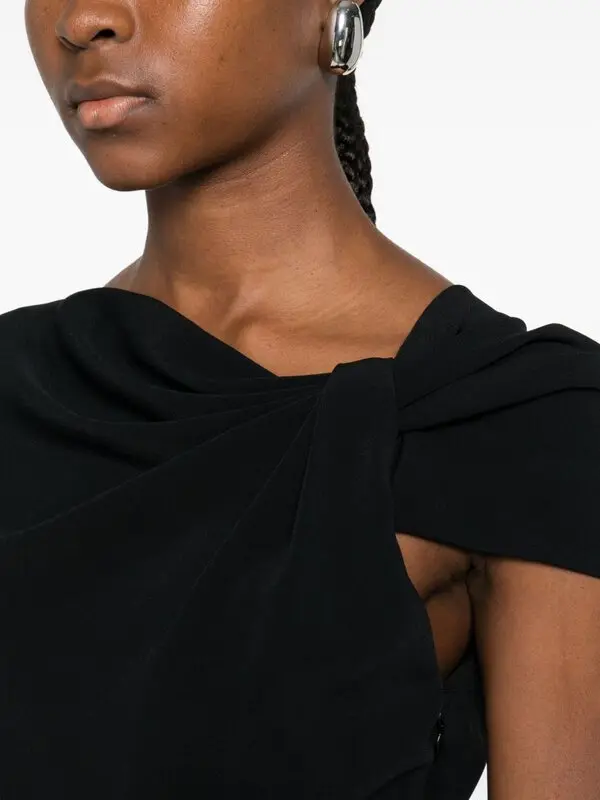 Givenchy Draped Midi Dress