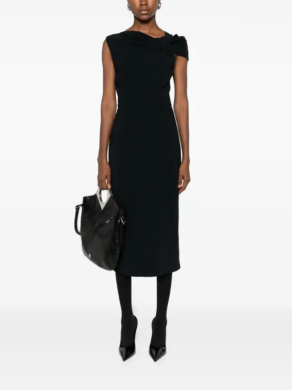 Givenchy Draped Midi Dress