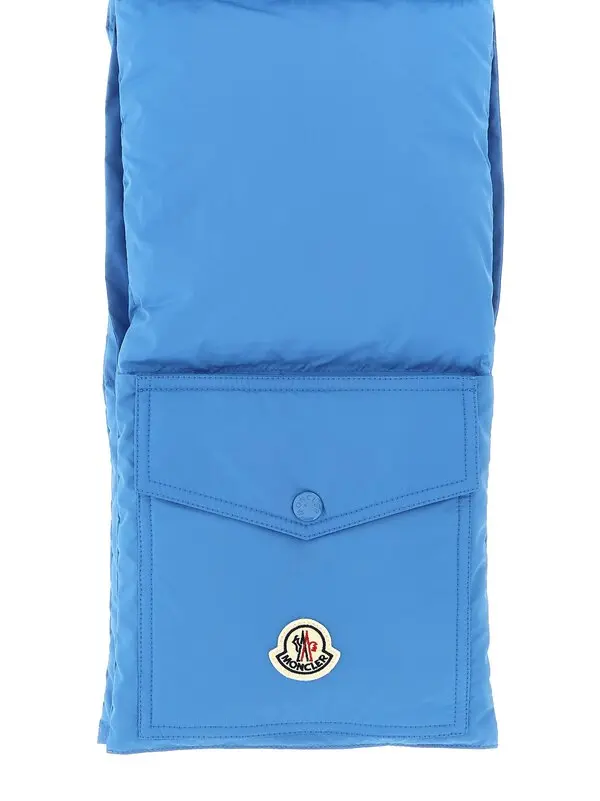 Moncler Padded Scarf - Blue
