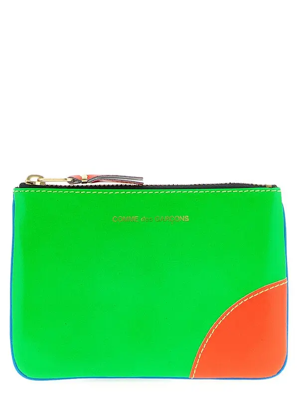 Comme Des Garçons Super Fluo' Card Holder - Multicolor
