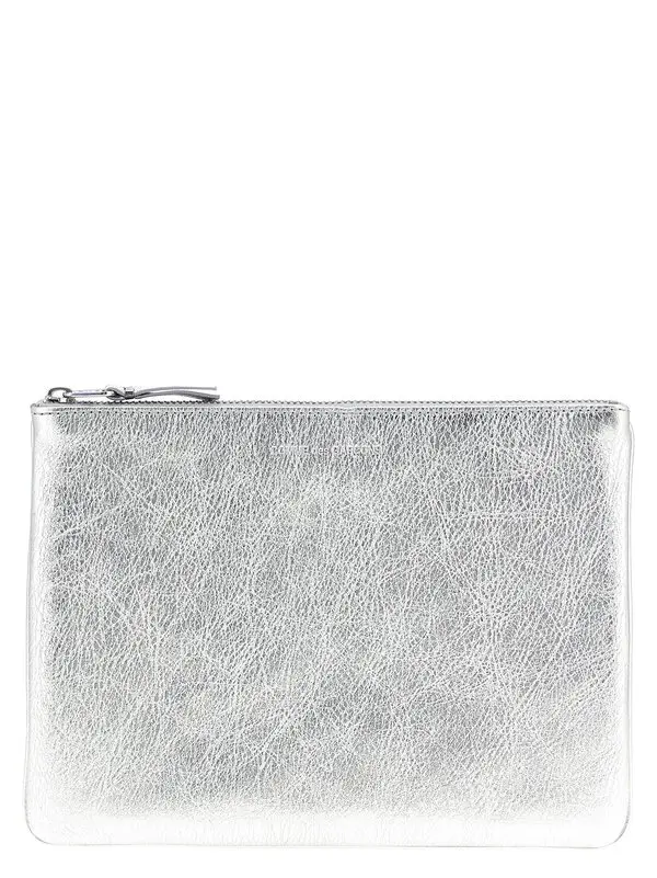 Comme Des Garçons Gold Line Sa5100 G’ Wallet - Silver