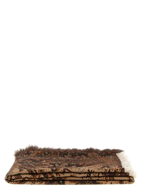 Etro Wool Plaid - Brown