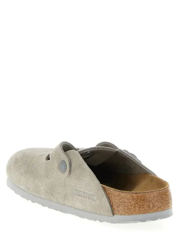 BIRKENSTOCK Boston Sabots - Gray