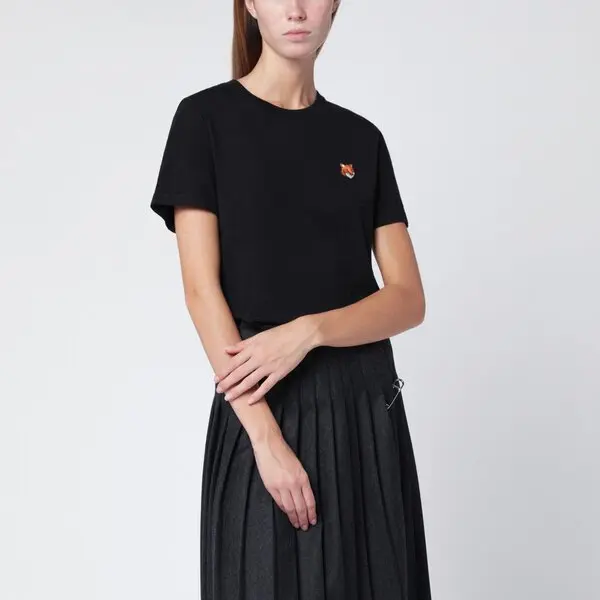 Maison Kitsuné T-shirt With Logo Patch