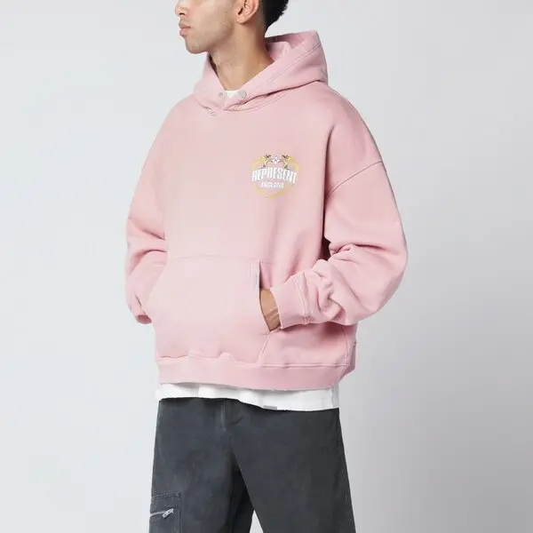 REPRESENT Washed Effect Hoodie