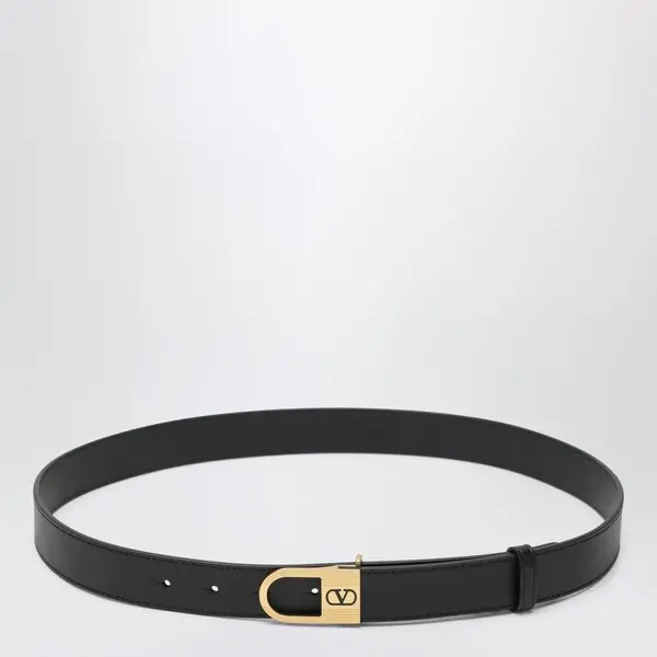 Valentino Garavani Vlogo Signature Belt - Black