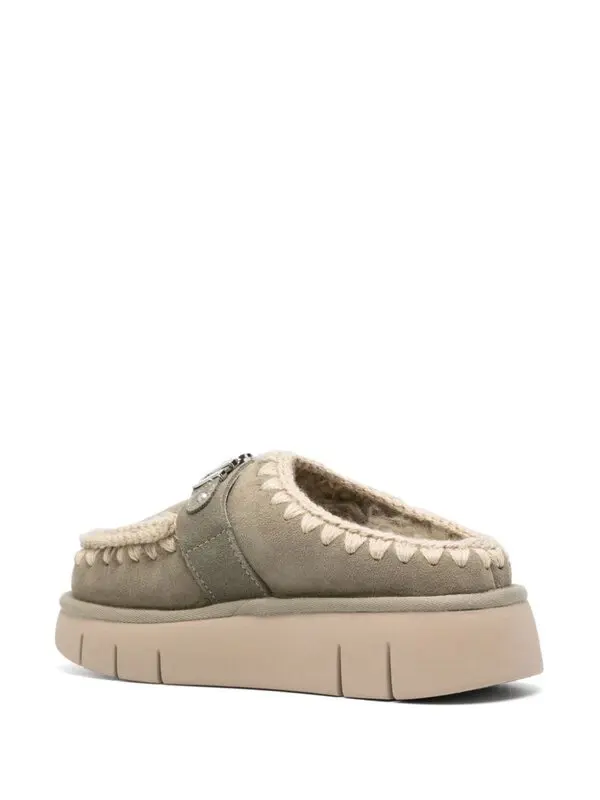 Mou Bounce Clog Slippers - Grey