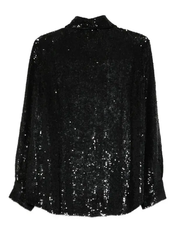 PAROSH Sequined Shirt