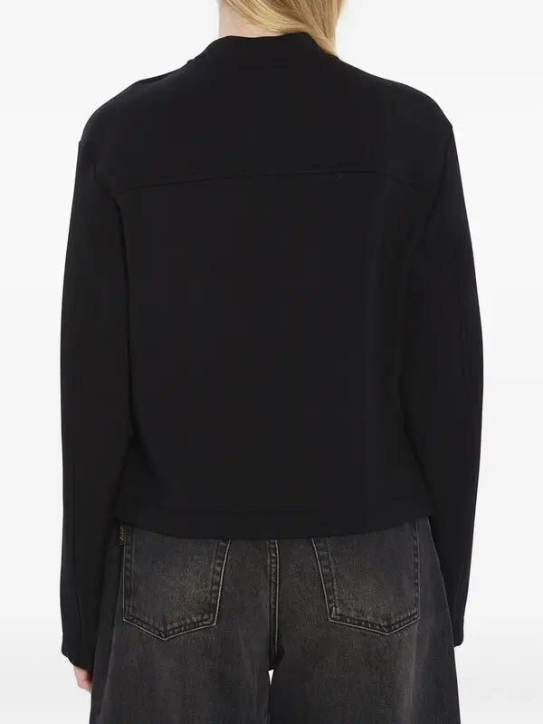 Moncler Logo Crewneck Sweatshirt - Black