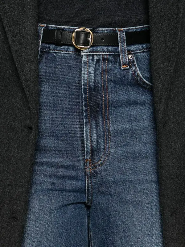 TOTEME Wide-leg Cotton Jeans