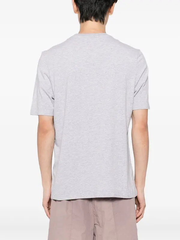 Maison Kitsuné Fox Head Cotton T Shirt - Grey