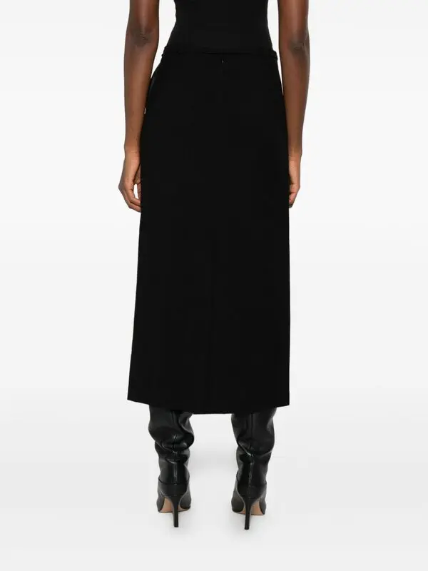DUNST Midi Wrap Skirt