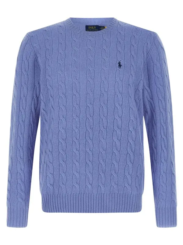 Polo Ralph Lauren Braided Wool And Cashmere Blend Sweater