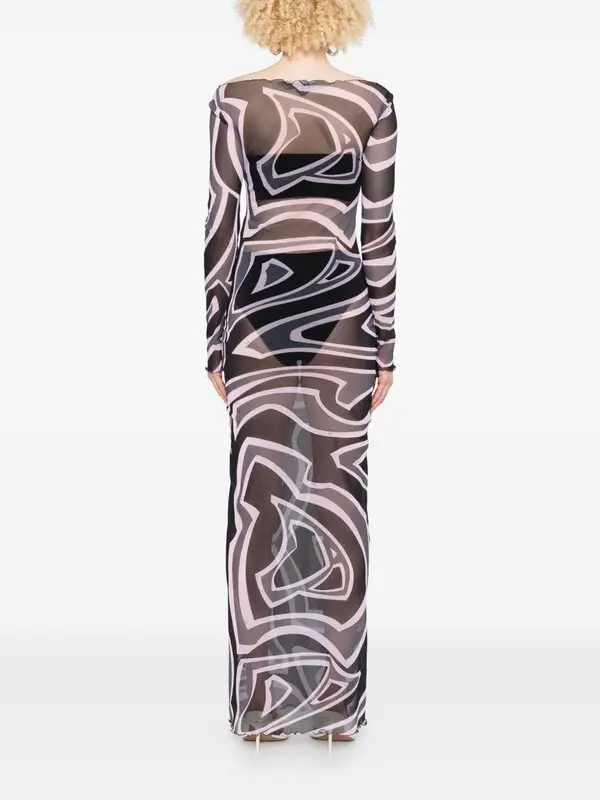 Emilio Pucci Printed Maxi Dress