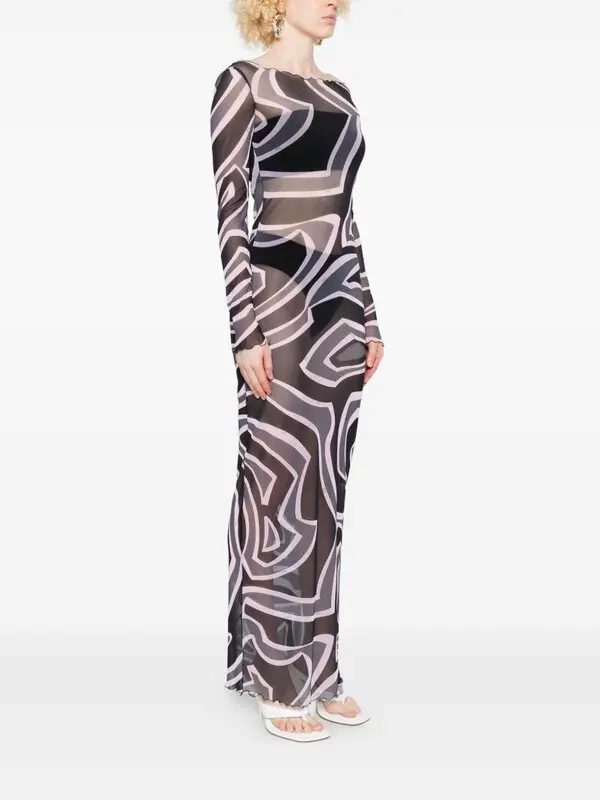 Emilio Pucci Printed Maxi Dress