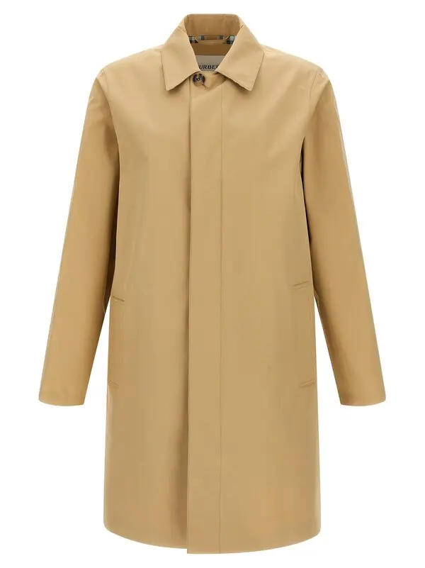Burberry Cotton Gabardine Car Coat