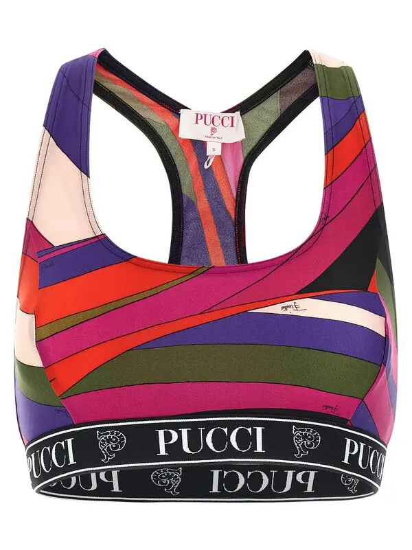 Emilio Pucci Iride Sporty Top - Multicolor