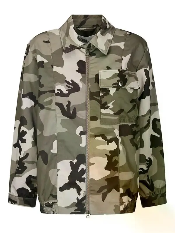 Baum Und Pferdgarten Beline Camouflage Zipped Jacket - Green