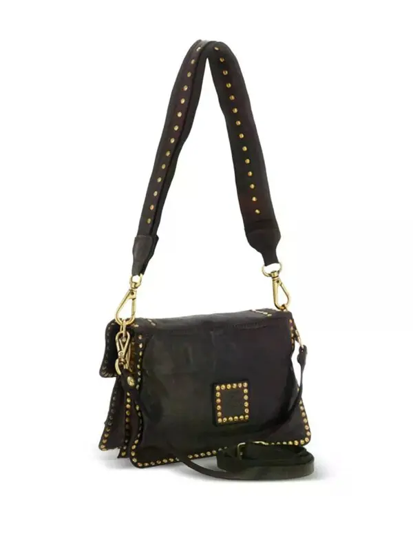 CAMPOMAGGI Agnese Studded Shoulder Bag