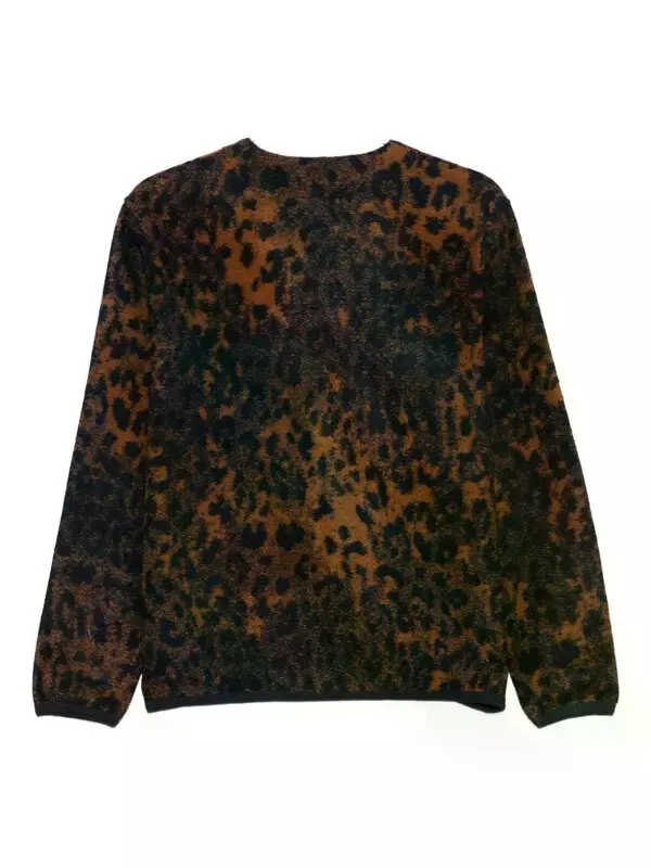 Universal Works Animal-pattern Cardigan