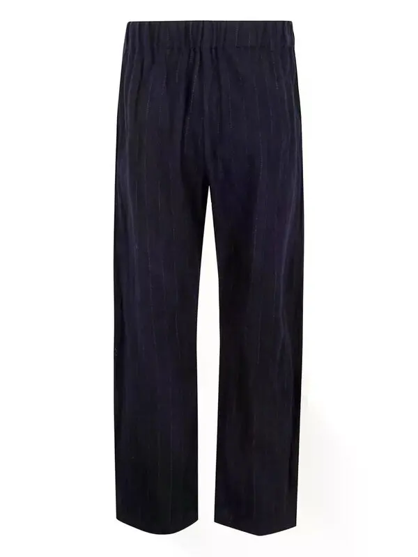 Apuntob Pinstripe Wool Trousers