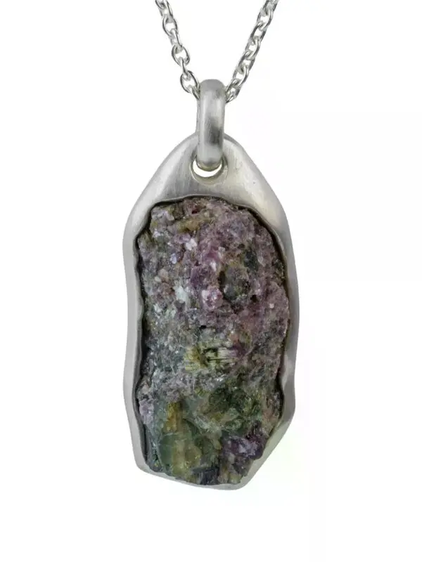 PARTS OF FOUR Halos Elbaite Necklace - Silver