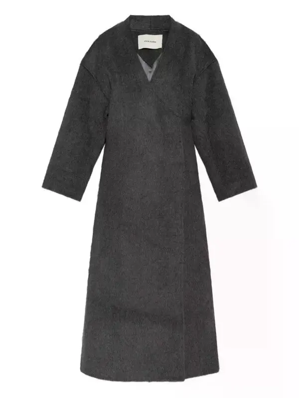 ENTIRE STUDIOS V-neck Wool Coat