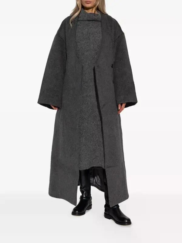 ENTIRE STUDIOS V-neck Wool Coat