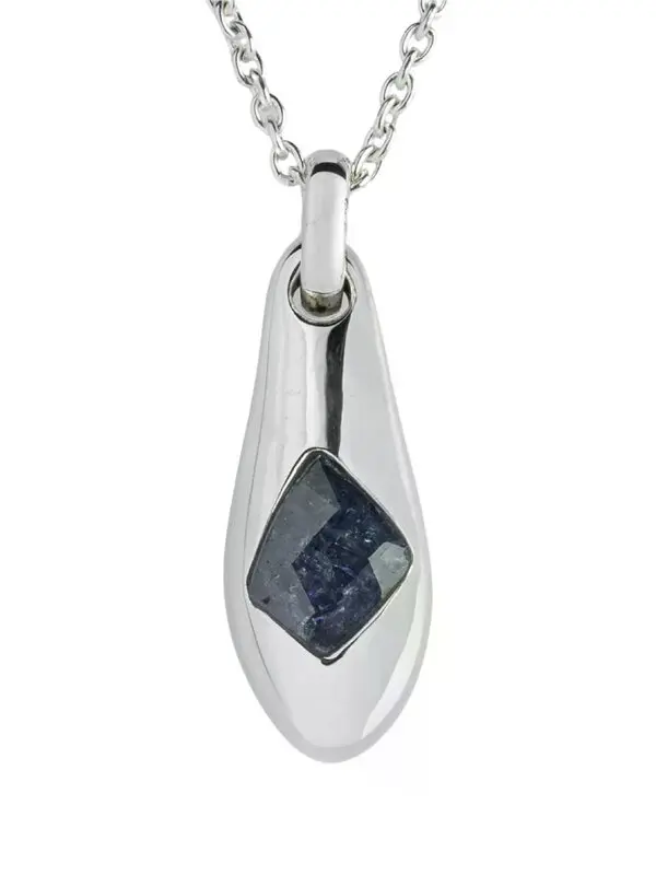 PARTS OF FOUR Chrysalis Tanzanite Necklace - Silver
