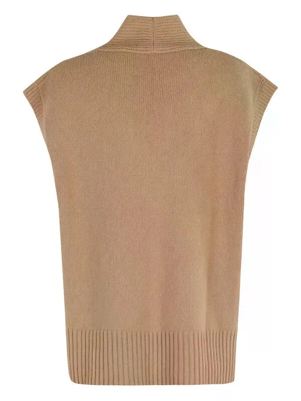 ROBERTO COLLINA V-neck Knit Top