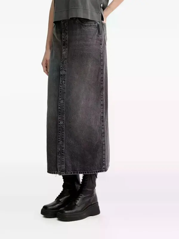 G-star Raw Button-front Denim Midi Skirt