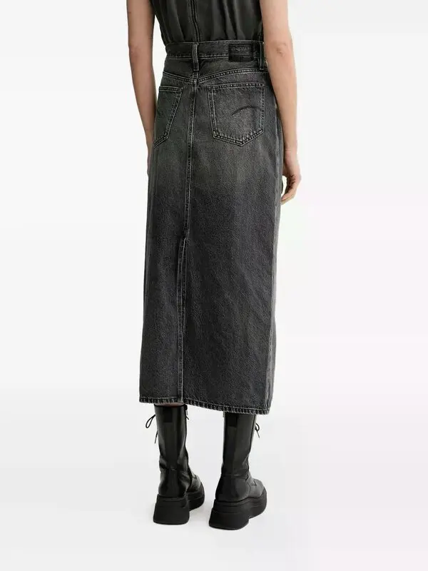 G-star Raw Button-front Denim Midi Skirt