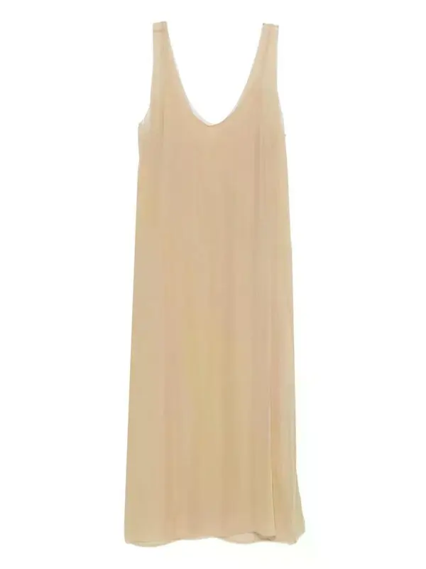 TOTEME Slip Midi Dress - Neutrals